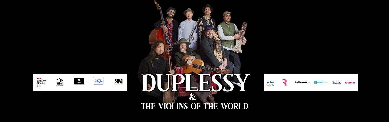 Concert de Duplessy & The Violins Of The World à l'Hasdrubal Hall