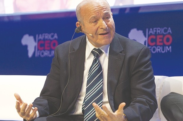 Issad Rebrab, PDG du groupe Cevital, au Forum économique africain