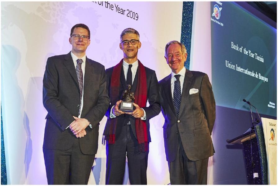 L’UIB, primée Meilleure Banque en Tunisie par le magazine The Banker L’UIB, primée Meilleure Banque en Tunisie par le magazine The Banker