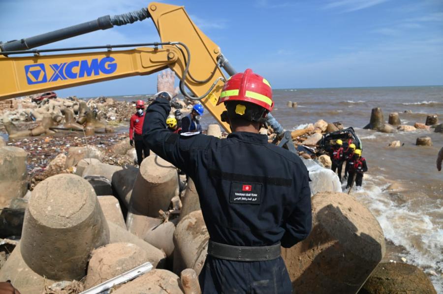 Derna- Libye : Bilan des interventions de la protection civile tunisienne