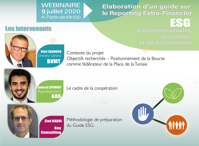 Webinaire sur l’élaboration d’un Guide sur le Reporting Extra-Financier pour les sociétés cotées ...